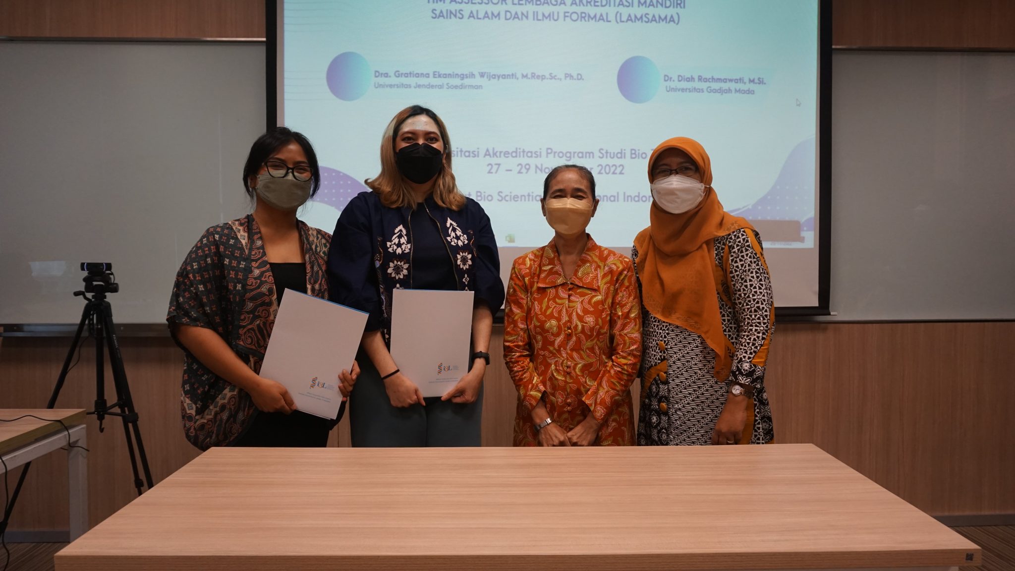 LAMSAMA Conducted a Field Assessment for the Accreditation of the Biotechnology Undergraduate ...